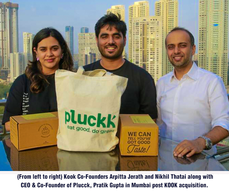 Pluckk Acquires 100% Stake in Meal Kit Brand Kook - Essar