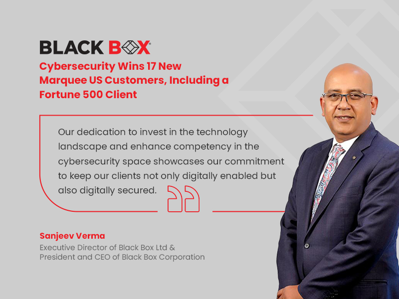 Black Box Cybersecurity Gains 17 New Major US Clients | Essar