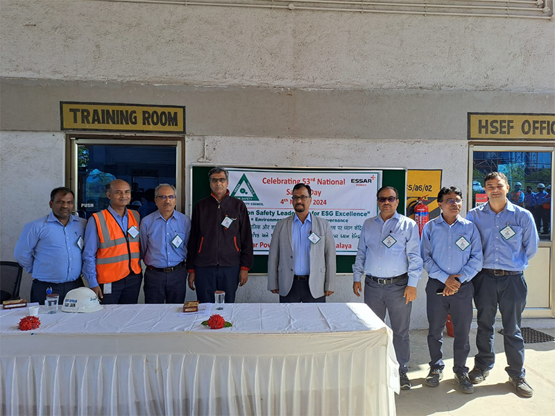 Essar Power Honors National Safety Day 2024: Events